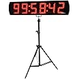 Amazon.com: Ganxin 5 Inch LED Race Clock with Tripod for Running Events ...