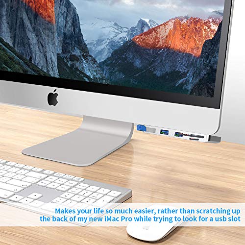 iMac Hub 3-Port USB 3.0 Hub Adapter Docking Station with Micro SD ...