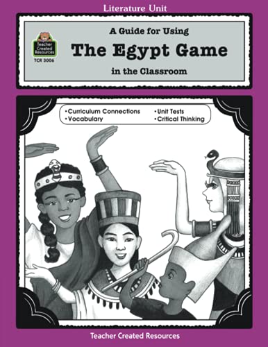Amazon.com: A Guide for Using The Egypt Game in the Classroom ...