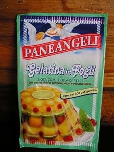 Amazon.com : PANEANGELI GELATINA IN FOGLI 12g : Gourmet Food : Grocery ...