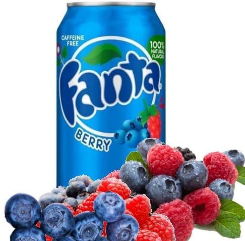 Refrigerantes Importados dos EUA - Fanta Blueberry - 1 Lata: Amazon.com ...
