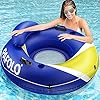 2023 Upgraded Pool Floats Adult, River Tubes for Floating Heavy Duty ...