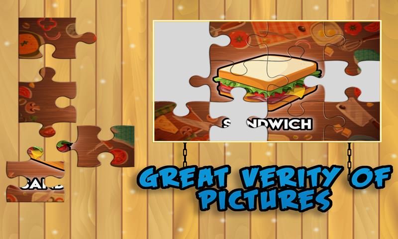 Food Jigsaw Puzzle for Kids:Amazon.co.uk:Appstore for Android