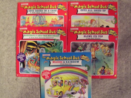 Set of 7 Magic School Bus Picture Books (The Magic School Bus Plants ...