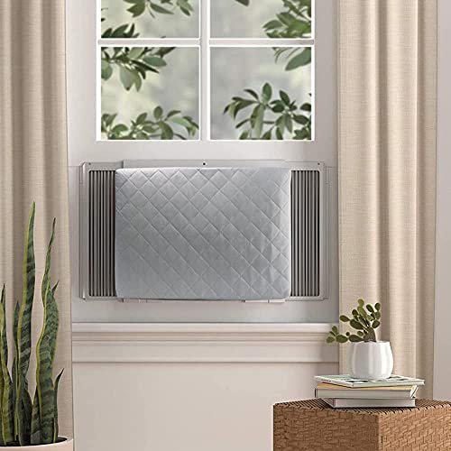 Indoor Air Conditioner Cover, AC Unit Window Cover for Inside Double ...