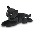 Amazon.com: Bearington Small Plush Stuffed Animal Black Cat, Kitten 8 ...
