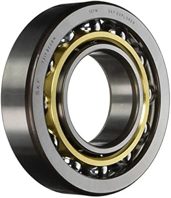 SKF 7317 BECBM Medium Series Angular Contact Bearing, ABEC 1 Precision ...