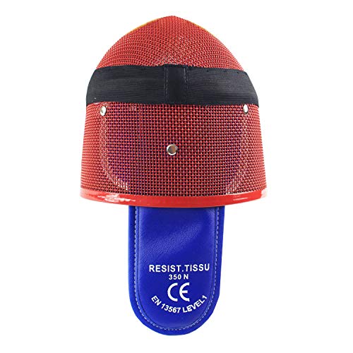 LEONARK Red Fencing Epee Mask Spider Man Hema Helmet CE 350N Certified National Grade Masque ...