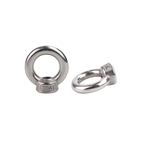 M14 Thread Count 2mm Ring Shape Lifting Eye Nut 304 Stainless Steel ...