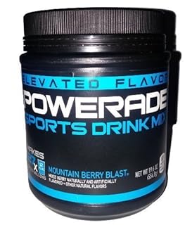 Powerade Sports Drink Mix Mountain Berry Blast Sports Drink Powder Mix ...
