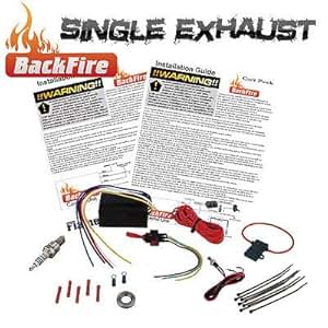 Amazon.com: New BackFire Single Universal Automotive Exhaust Flame ...