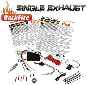 Amazon.com: New BackFire Single Universal Automotive Exhaust Flame ...