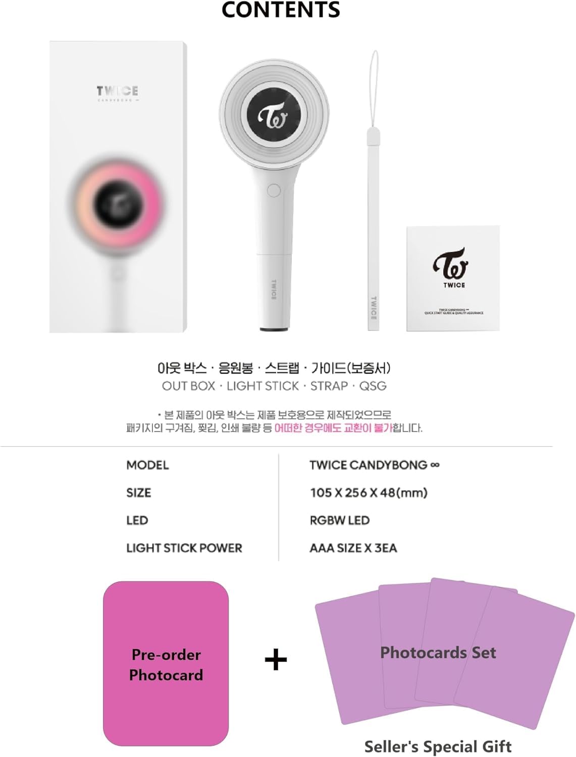 Mua Twice Lightstick Ver3, Official Light Stick/Candybong Infinity Ver 3 with Touchscreen ...