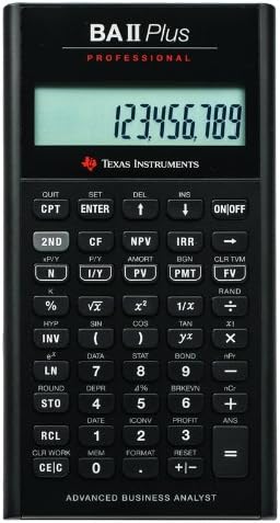 Texas Instruments TI-BA II Plus Professional – BigaMart