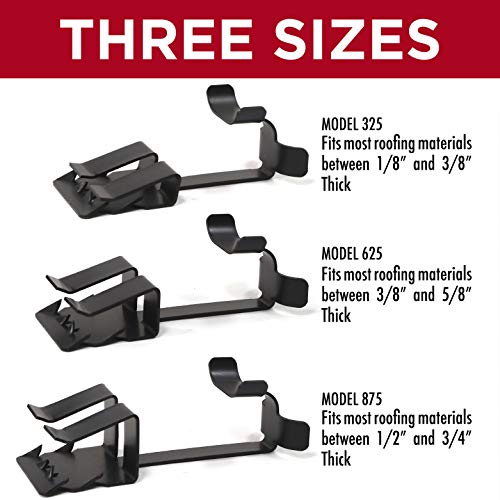 Grip Clip Roof Clips for Installing Heat Tape, Prevents Ice Dam Damage ...