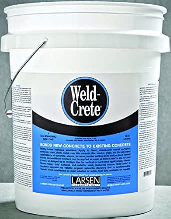 Weld-Crete Concrete Bonding Agent 5 Gallon Pail - 1/Case: Industrial ...