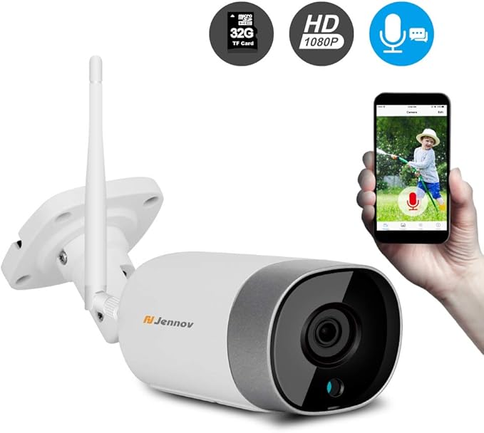 Jennov Wireless IP Security CCTV Camera 1080P Outdoor: Amazon.co.uk ...