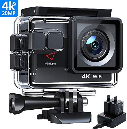 Victure AC800 Cámara Deportiva Wi-Fi 4K Ultra HD 20MP (Action Camera ...