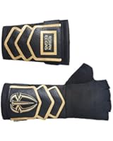 WWE: Roman Reigns Black & Gold authentic Glove & armband Set: Amazon.co ...