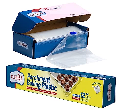 ROLL OF PLASTIC BAKING PARCHMENT SHEETS - NEW - Non Stick Plastic ...