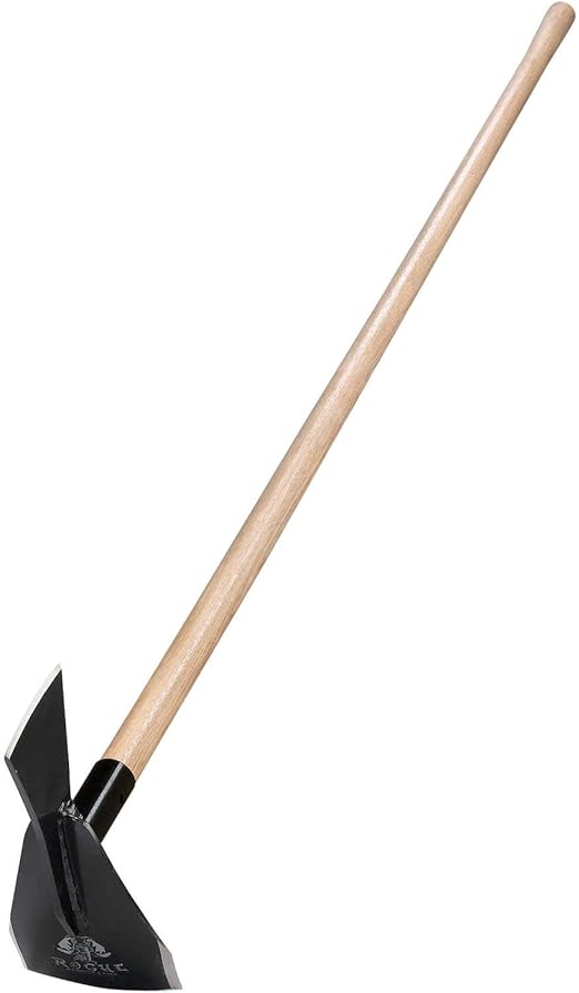 Amazon.com: Rogue Hoe The Beast 5.5” Hoe/Axe with 54” Ash Handle ...