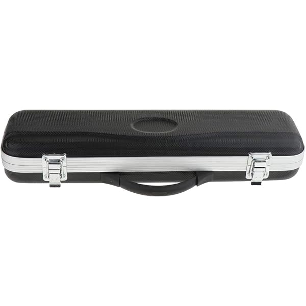 Instrument Storage Case 16 Holes Flute Hard Case - Leather Gig Bag With ...