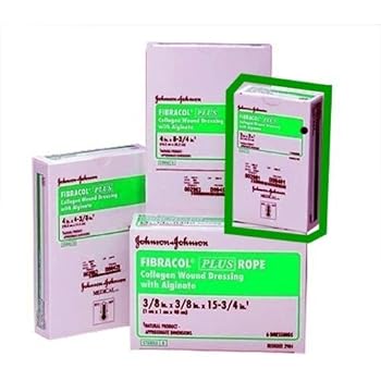 Amazon.com: 532982 - FIBRACOL Plus Collagen Wound Dressing 4 x 4-3/8 ...