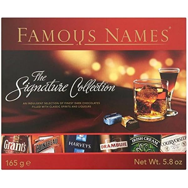 Chocolate Liqueurs Elizabeth Shaw Famous Names Signature Collection ...
