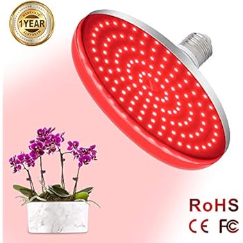 Amazon.com : ABI 25W Deep Red 660nm LED Light Bulb Bloom Booster for ...