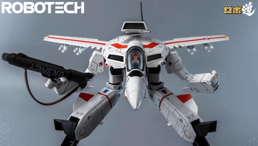 Mua AC ThreeZero Macross 8 Inch ROBO-DOU VF-1J Rick Hunter Robot Armored Transformable Action ...
