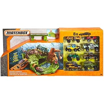 Amazon.com: Matchbox Croc Escape Pop Up Adventure Set: Toys & Games