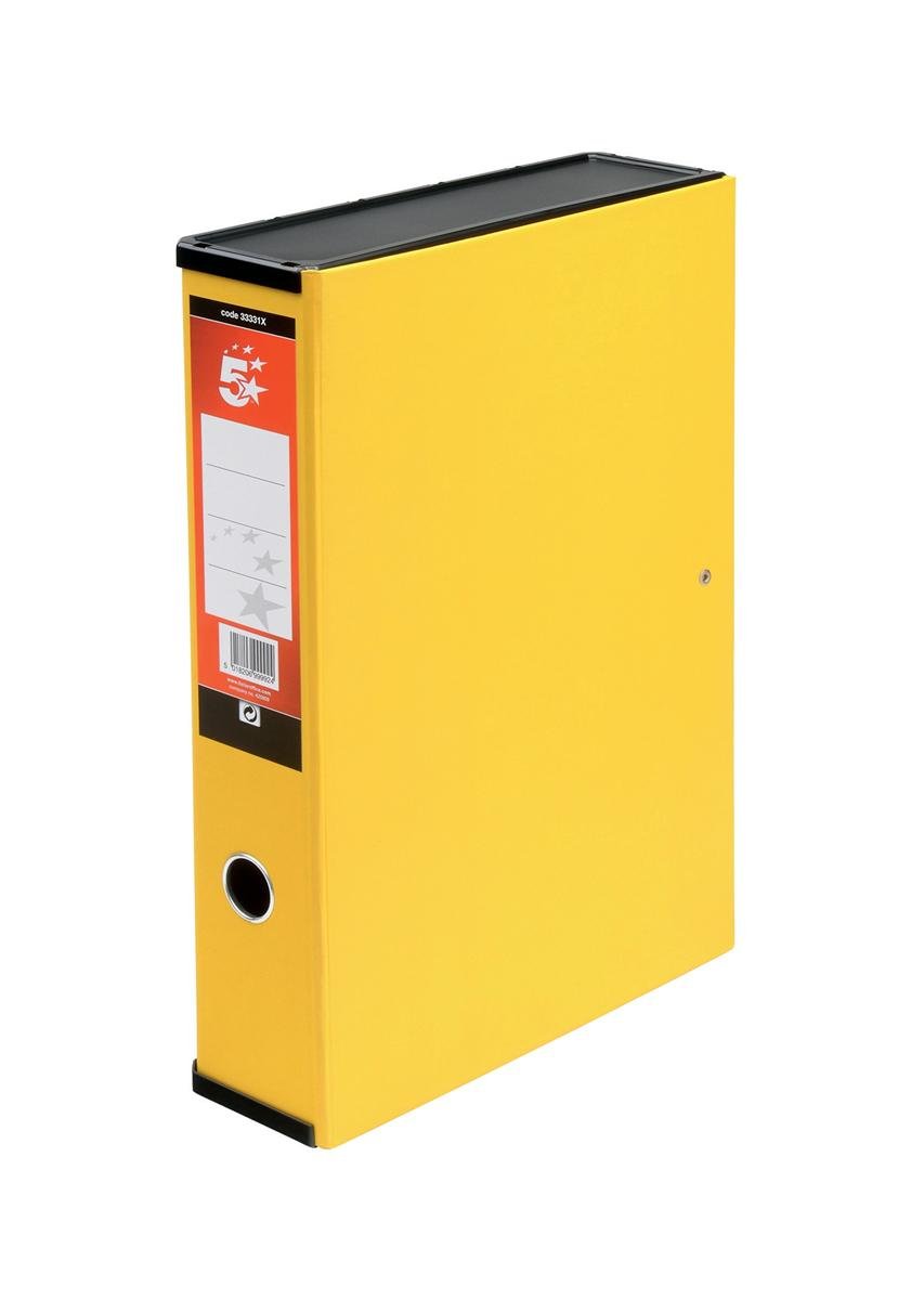 File Folders Spicers Ltd 332837 5 Star Office Box File Lock Spring with ...