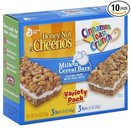 general mills cereal bars