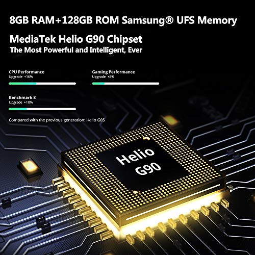 DOOGEE S96 Pro Rugged Phone Unlocked Android 10 MTK G90 Octa-core 8GB + 128GB Waterproof Phone ...