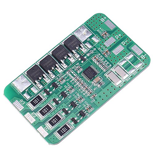 Buy Icstation 12.8V 4S 12A Lithium Ion Battery Protection PCB BMS Board ...