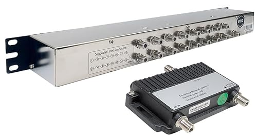 Premium 16-Way CATV Active Coax Splitter Combiner with Amplifier in ...