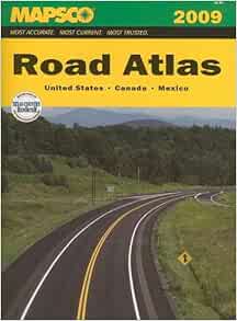 Mapsco Road Atlas: United States, Canada, Mexico: Mapsco, Inc ...