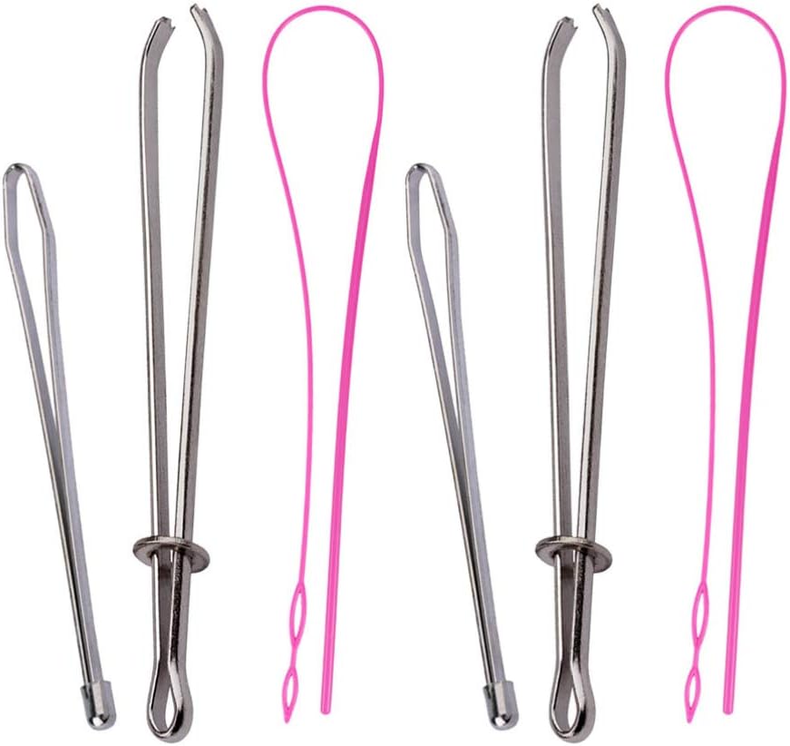 Amazon.com: HEALLILY Drawstring Threader Easy Threader Flexible Needle ...