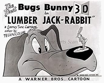 Bugs Bunny in"Lumber Jack Rabbit" Studio Lobby Card Publicity Still ...