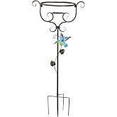 Tickcacy Gazing Globe Stand Metal Gazing Ball Holder With
