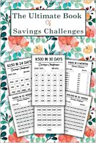 Amazon.com: The Ultimate Book Of Savings Challenges: Easy Savings ...