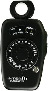 Amazon.com : Interfit INT410 Studio Flash Meter (Black) : Photographic ...