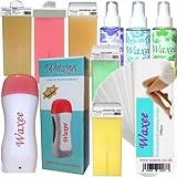 Salon System Just Wax Portable Roller Wax Kit: Amazon.co.uk: Health ...