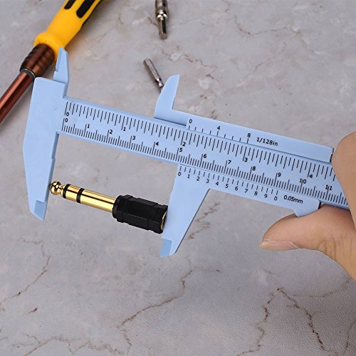 Buy Tiptiper Plastic Ruler, 150MM Plastic Caliper Sliding Vernier ...