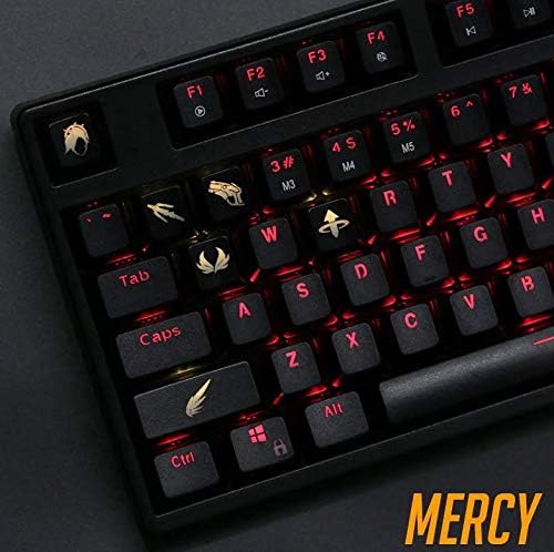 Amazon.com: Mugen Custom Mercy Overwatch Gaming Keycaps Set for Cherry ...