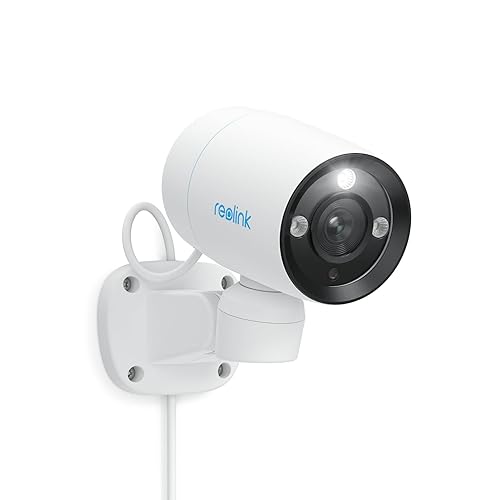 REOLINK 4K PoE Bullet Security Camera, 180 Degree Pan, Horizontal Auto ...
