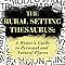 Amazon.com: The Rural Setting Thesaurus: A Writer's Guide to Personal ...