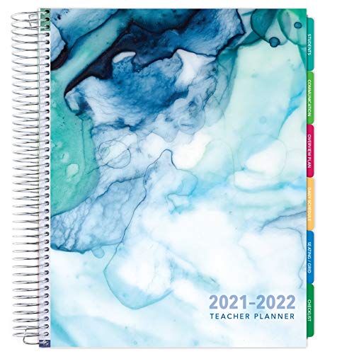 Mua Deluxe 2021-2022 Dated Teacher Planner: 8.5"x11" Includes 7 Periods ...