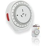 D809/1DP 24 Hour Analogue Timer - HPM Electrical Timer Unique Shape ...