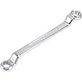 uxcell 5.5mm x 7mm Metric 12 Point Offset Double Box End Wrench Chrome ...